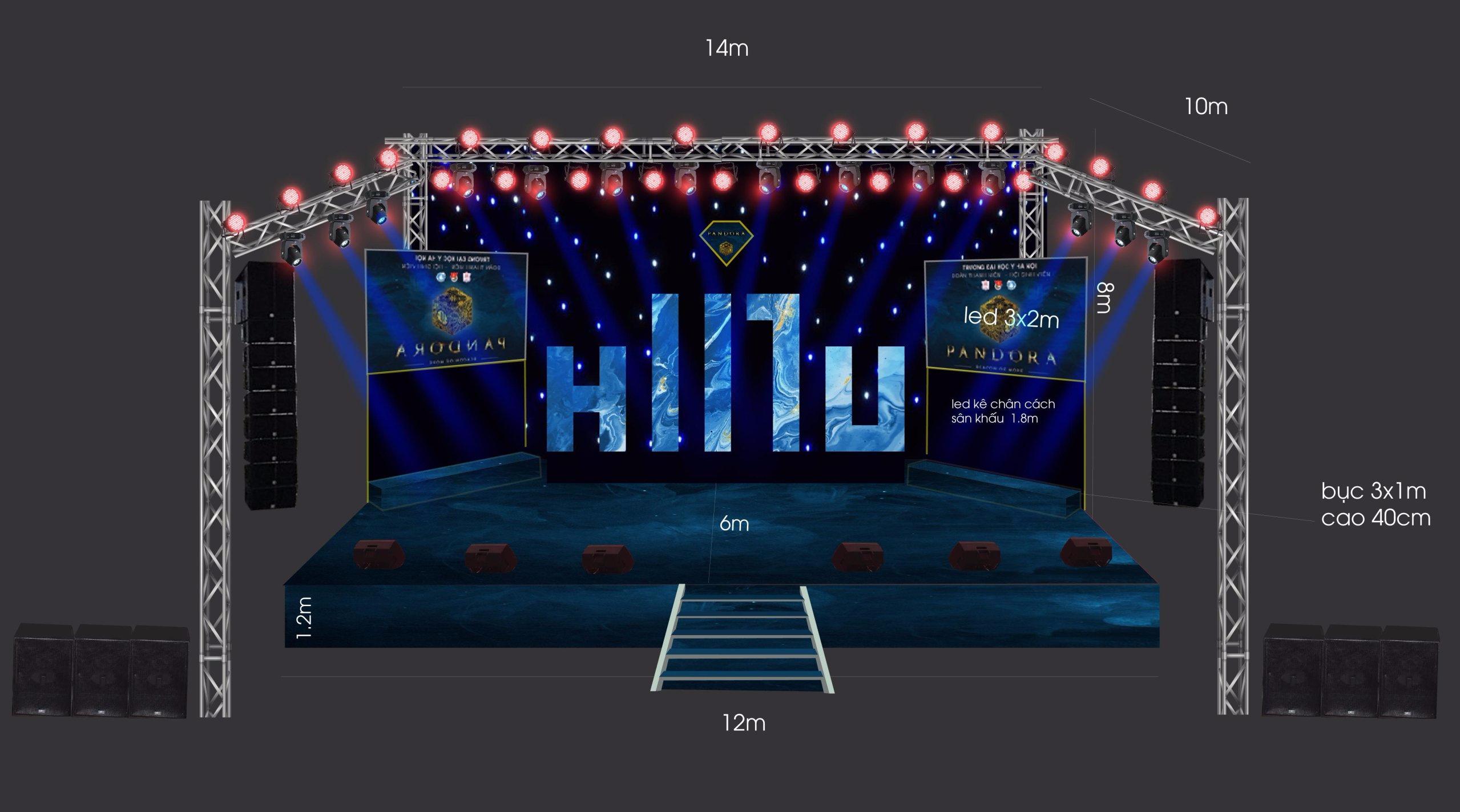 Thiết Kế Sân Khấu 2d 3d 